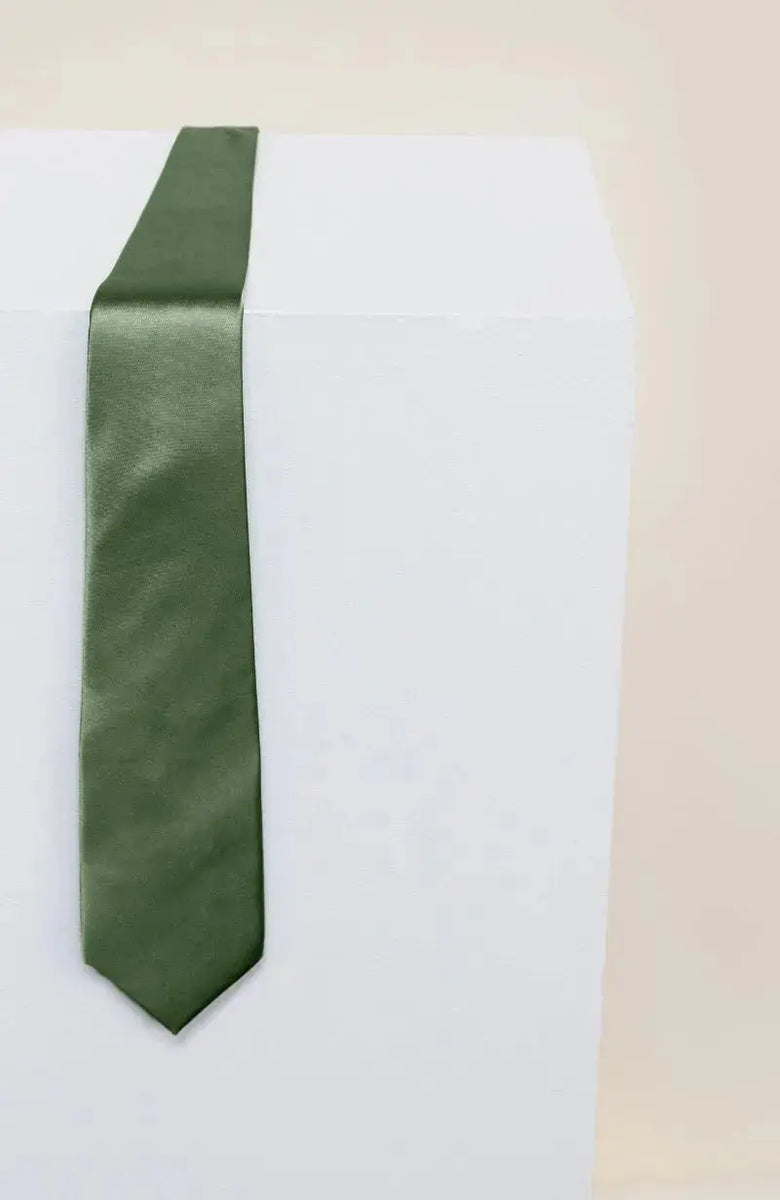 Mens Satin Tie | Rewritten London